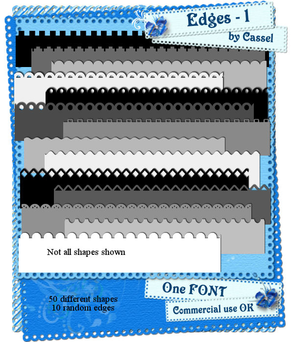 New product – Edge font | Creation Cassel