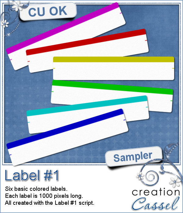 New script – Label #1 | Creation Cassel