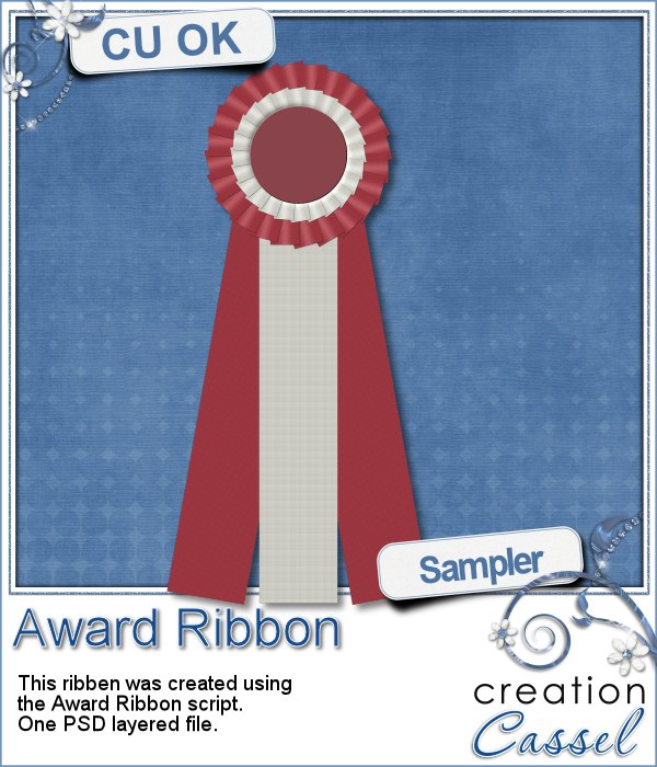 cass-award-ribbon-sample | Creation Cassel