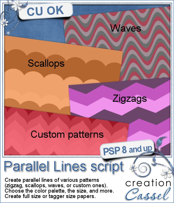 parallel lines – new script | Creation Cassel