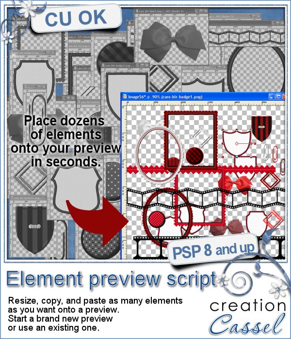 Element preview maker – new script | Creation Cassel