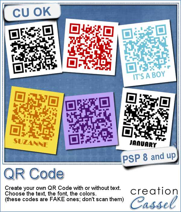 New script – QR Code | Creation Cassel
