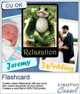 New script – Flashcards | Creation Cassel