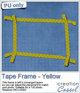 New script – Tape Frame | Creation Cassel