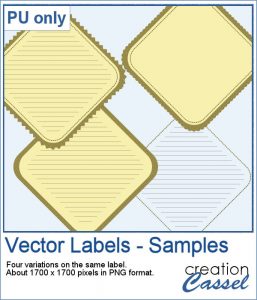 New script – Vector Label | Creation Cassel