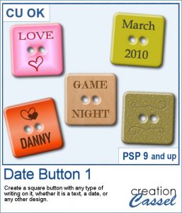 Date button script | Creation Cassel