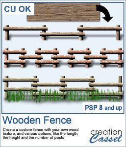 New script – Wooden Fence | Creation Cassel