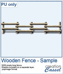 New script – Wooden Fence | Creation Cassel