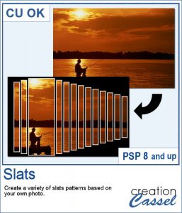 Slats for PaintShop Pro | Creation Cassel