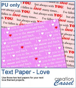 New script – Text Paper | Creation Cassel