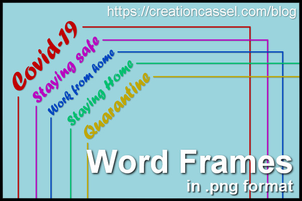 Freebie – 39 – Word Frame 4 | Creation Cassel