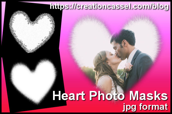 Freebie – 48 – Heart Photo-mask | Creation Cassel