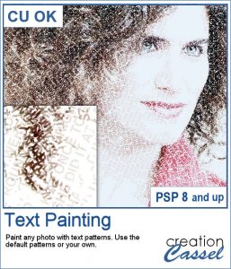 New script – Text Painting | Creation Cassel