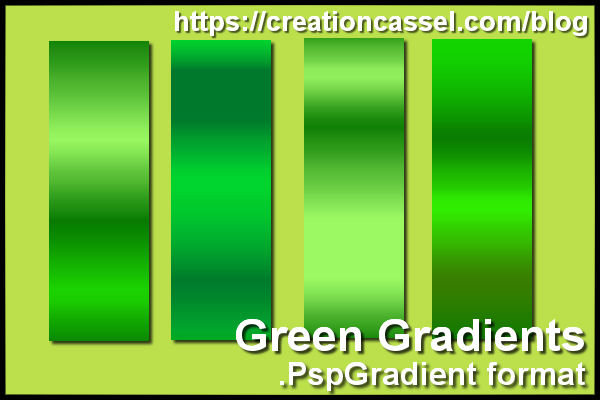 Freebie – 49 – Green Gradients | Creation Cassel