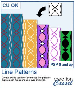 New script – Line Patterns | Creation Cassel