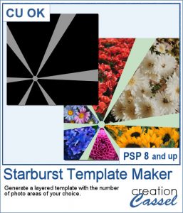 New script – Starburst Template Maker | Creation Cassel