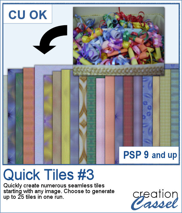 New script – Quick Tile 3 | Creation Cassel