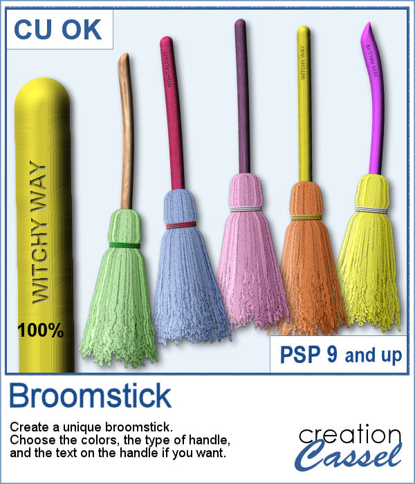New script – Broomstick | Creation Cassel
