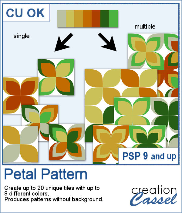 New script – Petal Pattern | Creation Cassel