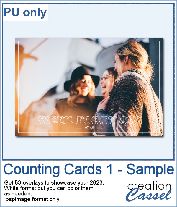 New script – Counting cards 1 | Creation Cassel