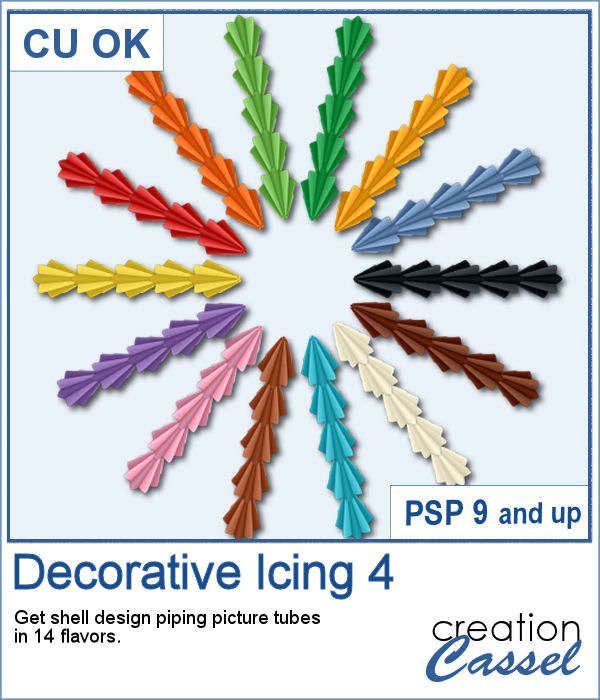 New picture tubes – Decorative Icing 4 | Creation Cassel