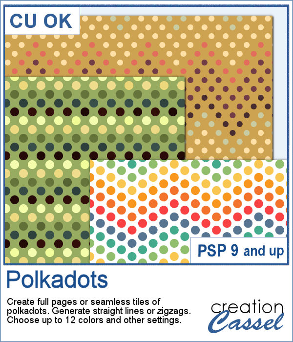 New script – Polkadots | Creation Cassel