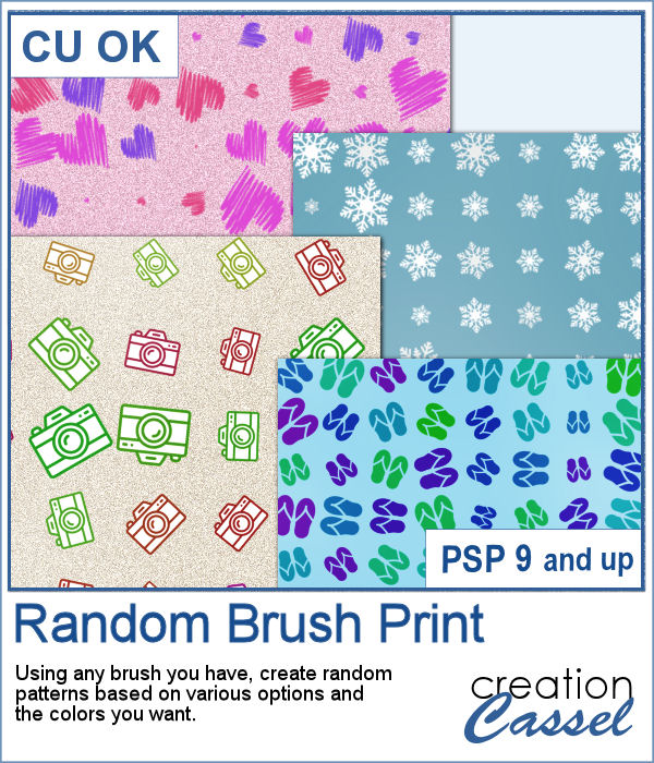 New script – Random Brush Print | Creation Cassel
