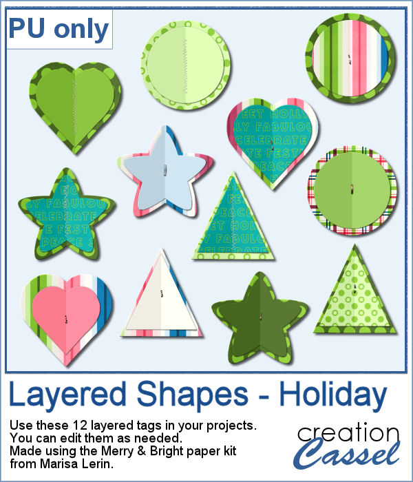 New script – Layered Shapes | Creation Cassel