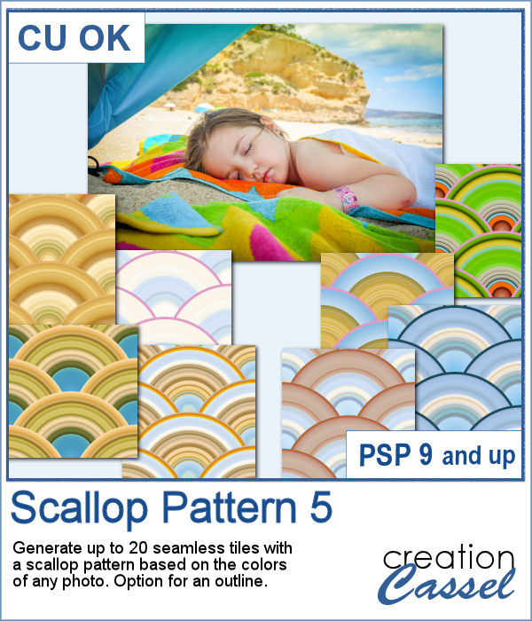 New script – Scallop Pattern 5 | Creation Cassel